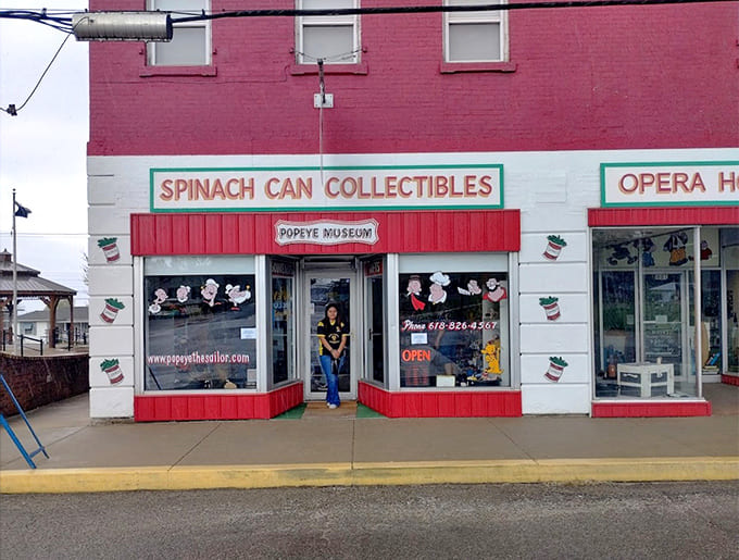 The storefront invites visitors to explore the legacy of Chester's most famous cartoon creation.