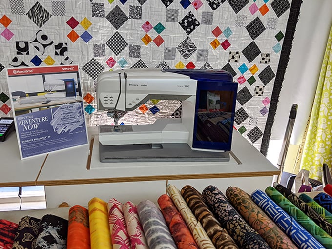 This isn't just a sewing machine&mdash;it's a computerized miracle worker that can embroider designs while you sip coffee.