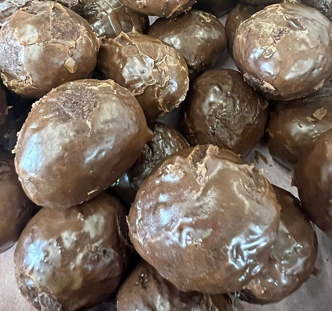 These chocolate donut holes might look humble, but pop one in your mouth and prepare for a moment of pure, unadulterated joy.