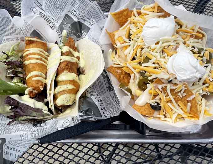 When you can't decide between tacos and nachos, the universe smiles and says "get both, you're on vacation."