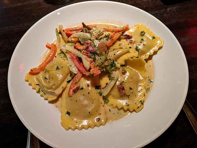 Butternut squash ravioli offers a sweet and savory experience that'll have you questioning why you don't eat more squash in pasta form.