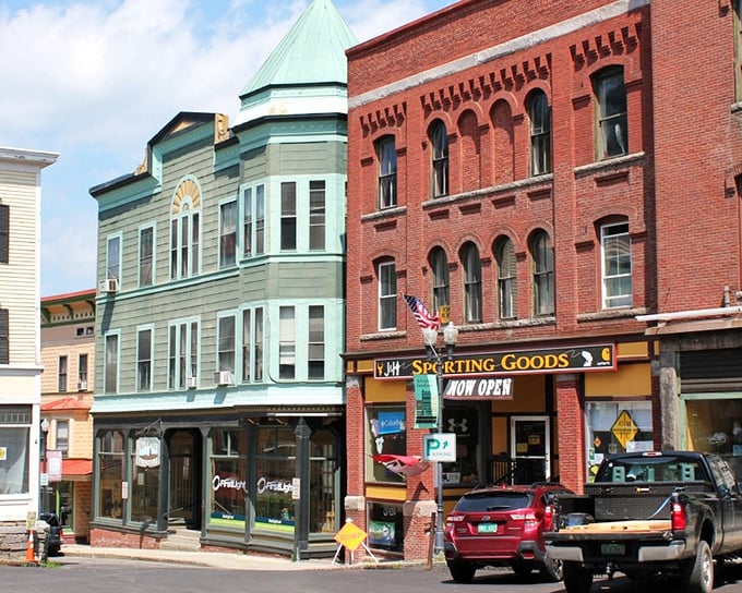 The Downtown Historic District boasts architectural details that tell stories of the town's prosperous industrial past.