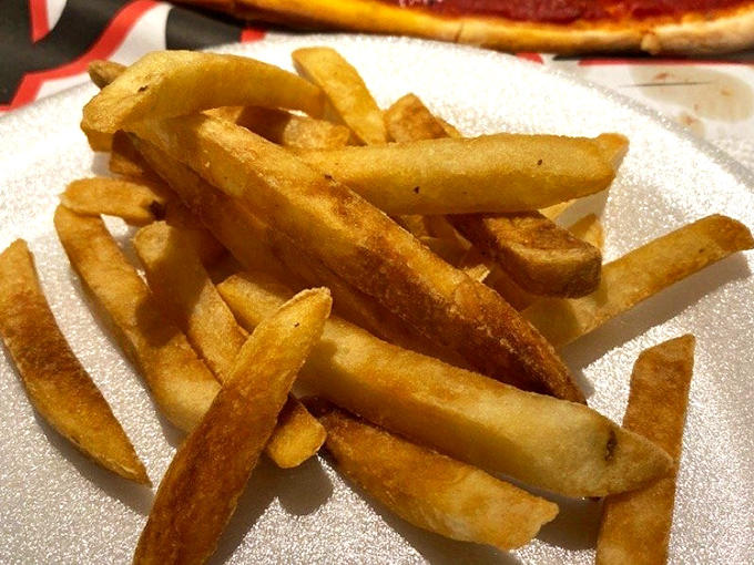 These aren't just any French fries &ndash; they're crispy on the outside, fluffy on the inside, and the perfect vehicle for scooping up any rogue chili.