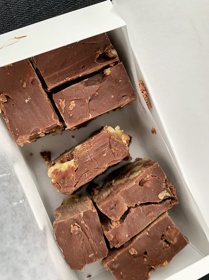 Fudge so perfectly structured it deserves its own architectural award. Each piece promises a melt-in-your-mouth experience that defies gravity.