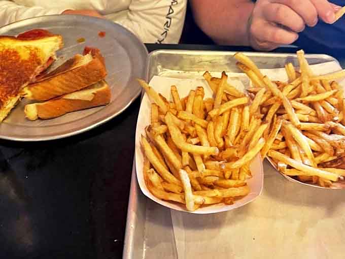 Sometimes a grilled sandwich and mountain of fries is exactly what your soul needs, and Joe's delivers both beautifully.