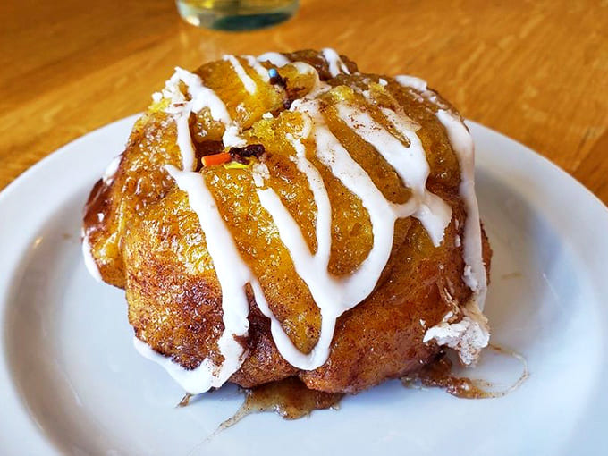 Sticky, sweet, and drizzled with icing, this monkey bun is basically a cinnamon roll's cooler, more rebellious cousin.