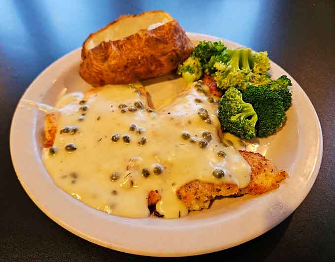 Chicken piccata done right, with that perfect balance of lemon, capers, and tender chicken that makes Italian cuisine so beloved.