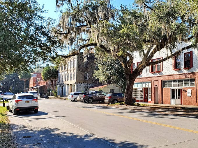 Micanopy's main street feels like a movie set, which it actually was&mdash;"Doc Hollywood" filmed here, though the town needed no Hollywood makeover.