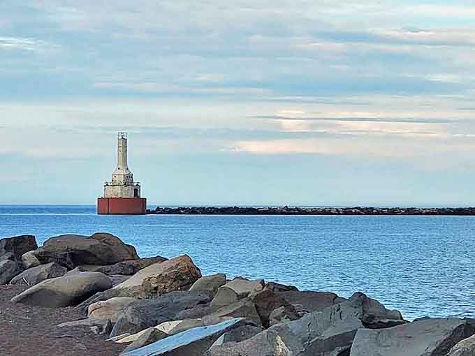 North Canal Township Park: Lake Superior's shoreline invites contemplation, with swings positioned perfectly for sunset viewing and soul-searching.