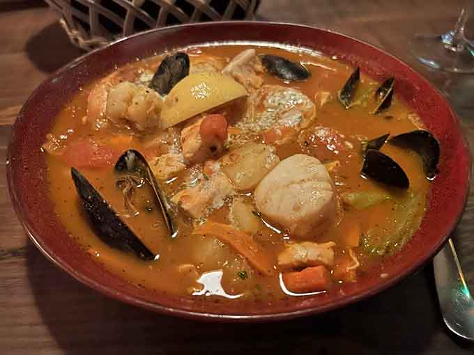 This cioppino brings the ocean to Minnesota in the most delicious way possible, loaded with seafood that tastes remarkably fresh for a landlocked state.