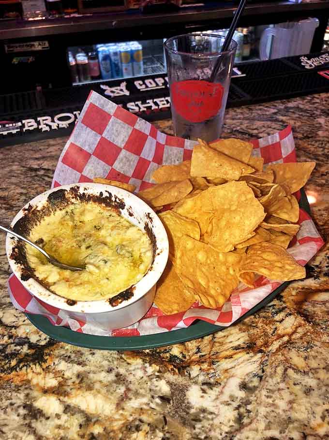 7. spinach & artichoke dip