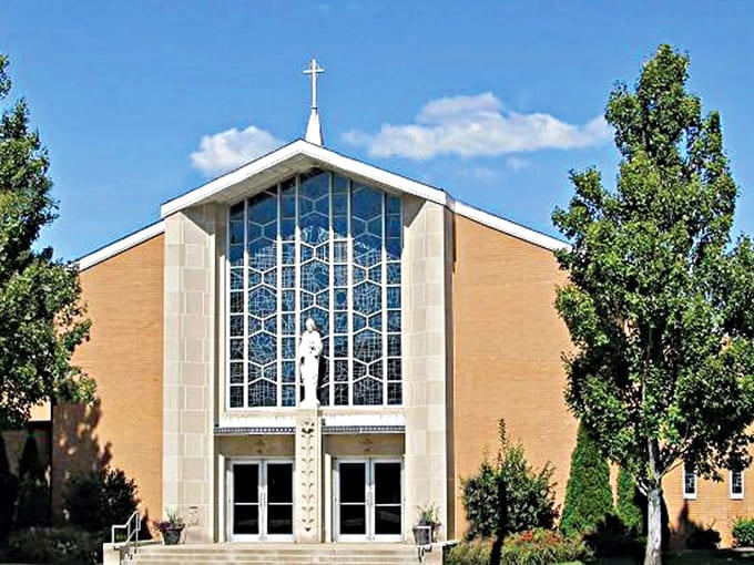 St. Joseph Church's striking modern architecture proves Dover honors both its historic past and its vibrant present.