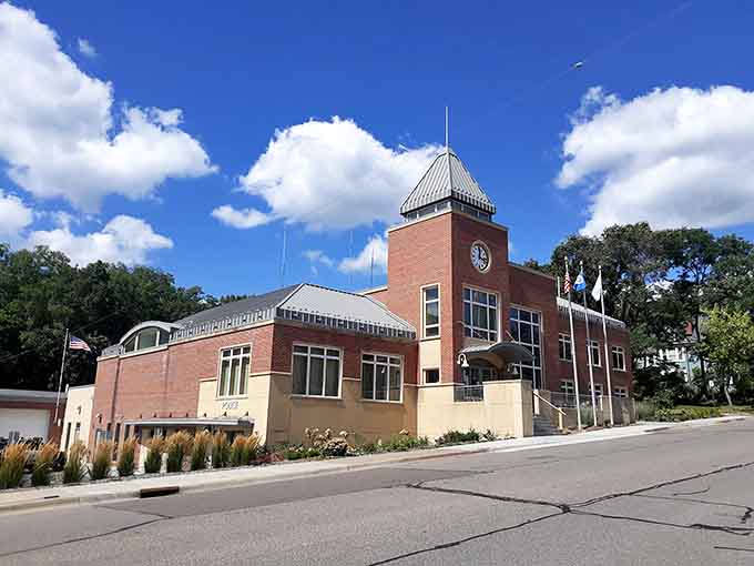 Stillwater's City Hall combines civic function with architectural charm, because apparently government buildings don't have to look boring and institutional after all.
