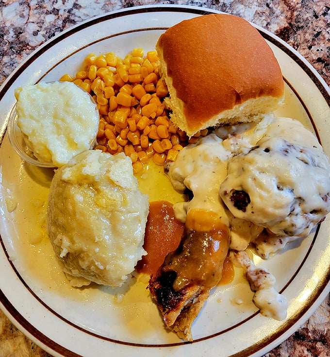 A plate that tells Minnesota's immigration story better than any textbook &ndash; Swedish meatballs and potato sausage sharing space with traditional kroppkaka.