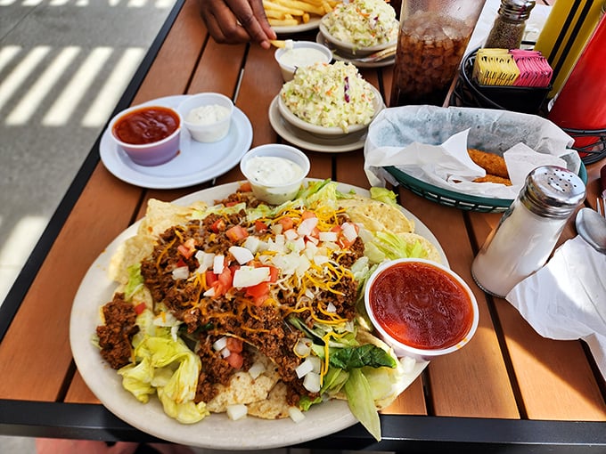 Taco salad that puts all others to shame – a fiesta of flavors nestled in a crispy tortilla bowl.