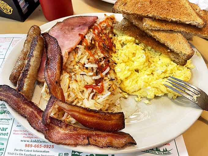 The Big Breakfast platter &ndash; because sometimes decisions are hard and "all of the above" is the only reasonable answer.