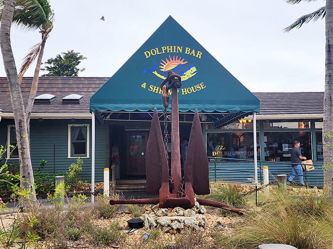 The Dolphin Bar & Shrimp House combines waterfront views with Old Florida charm &ndash; Frances Langford's legacy lives on through coconut shrimp.