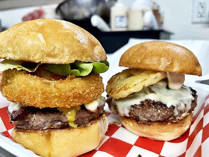 This volcano of flavor erupts with perfectly melted cheese and fresh toppings &ndash; no lava-proof vest required.