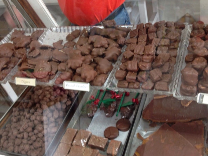 Chocolate soldiers standing at attention, waiting to be deployed directly to your happiness receptors.