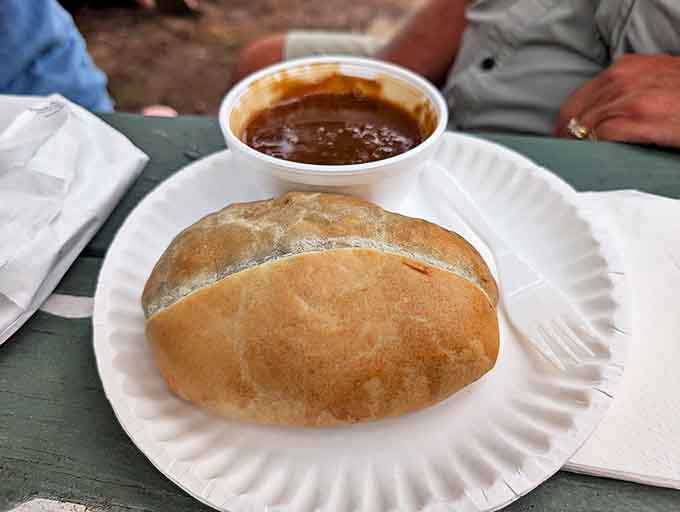 Some food debates never end &ndash; ketchup or gravy? At Lehto's, the rich brown gravy elevates the already delicious pasty to something truly transcendent.
