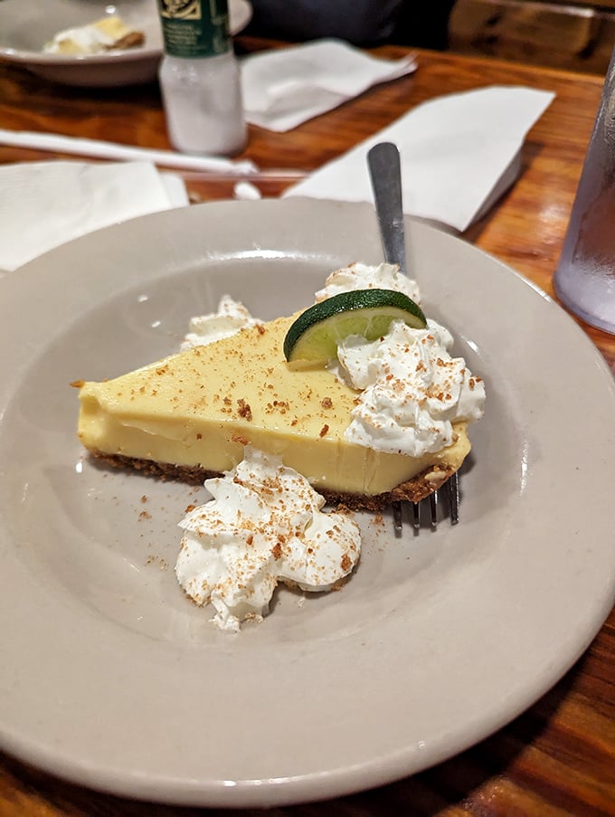 Key lime pie that hits all the right notes &ndash; the perfect sweet-tart balance, a buttery graham crust, and just enough whipped cream for indulgence.