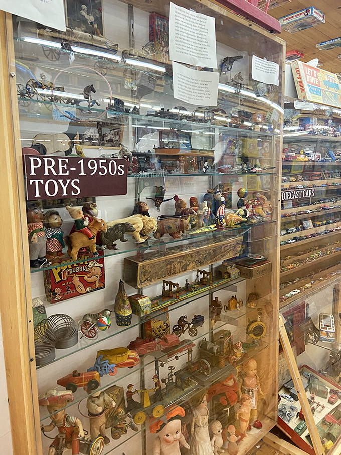 Before batteries and screens, these mechanical marvels and patient dolls taught generations of children how to create their own magic.