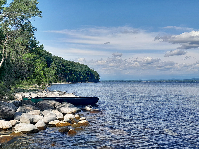 Where water meets land in a timeless dance, each stone tells a geological story centuries in the making.