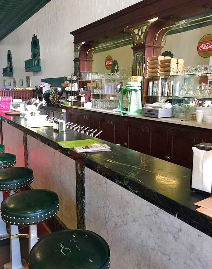 The ice cream station isn't just serving desserts &ndash; it's creating memories one scoop at a time, with vintage equipment that knows the secret to perfect texture.