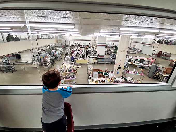 Little faces pressed against glass, watching real-life candy makers create edible magic &ndash; childhood wonder in its purest form.