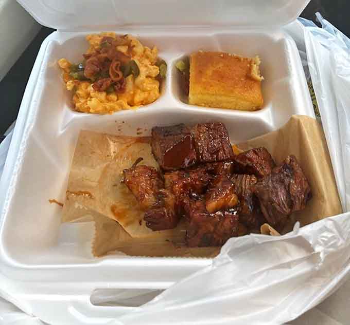 Burnt ends so tender and flavorful they've earned their reputation as the "meat candy" of the barbecue world, worth every calorie.