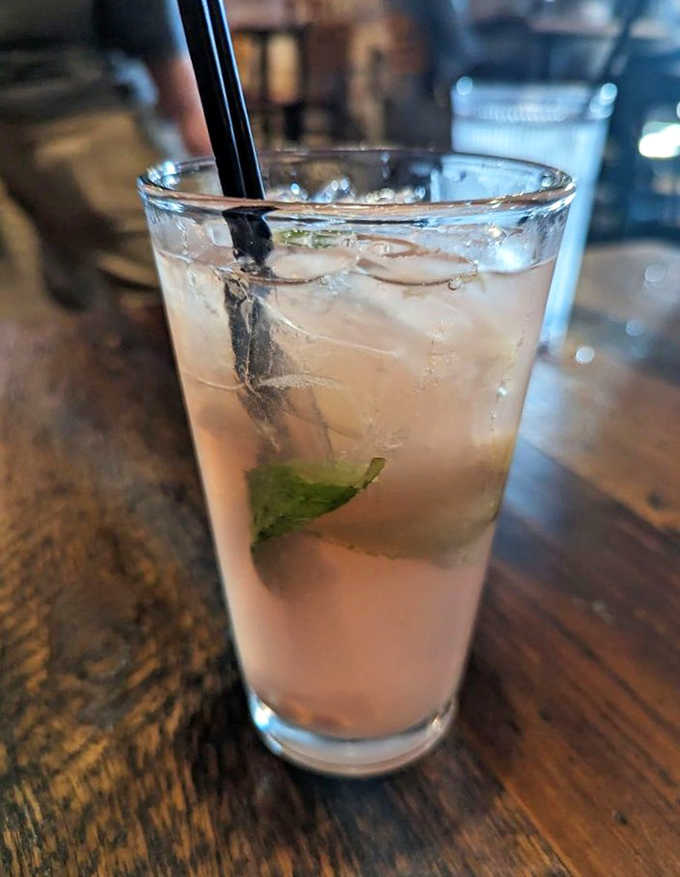 Summer in a glass! This refreshing sipper cuts through rich barbecue with bright citrus and berry notes.