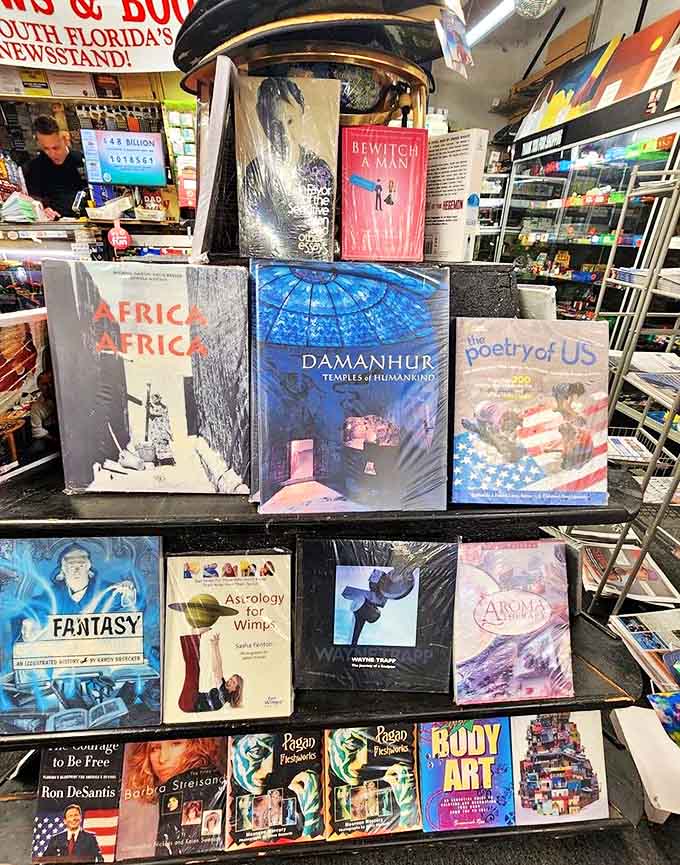 The thriller section stands ready to raise your heart rate, with enough mystery novels to keep you suspiciously eyeing strangers for weeks.