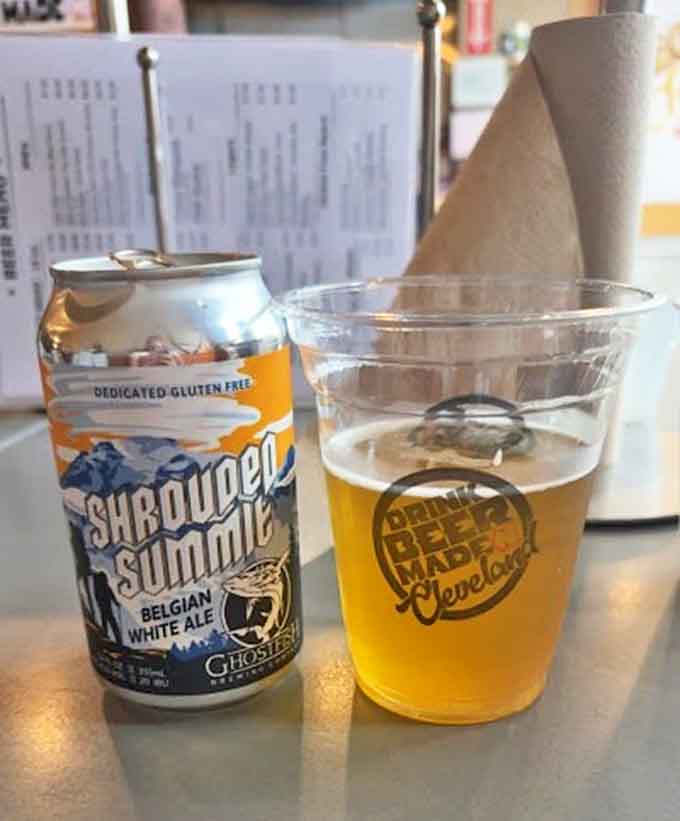 Craft beer in proper glassware – because respecting the brew is just as important as respecting the chicken.