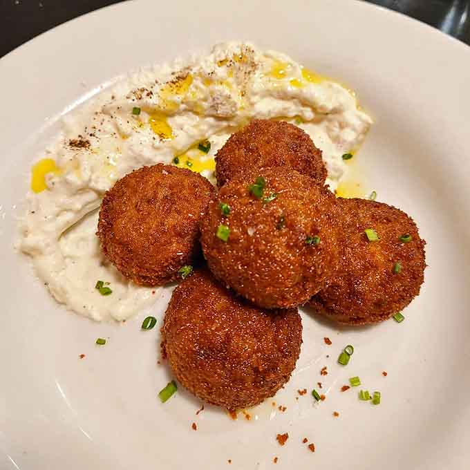 Golden, crispy Crocchette that crunch on the outside and reveal creamy, dreamy risotto within&mdash;basically edible happiness.