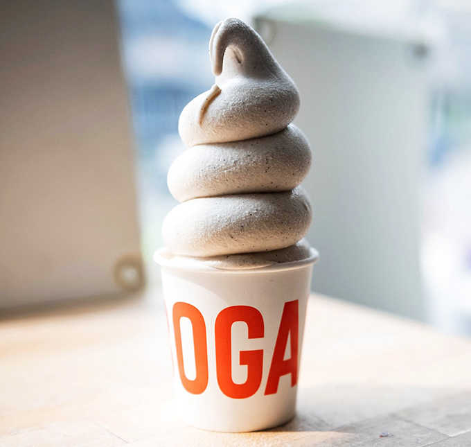 Brown butter transformed into a swirl of creamy soft serve—imagine butterscotch and caramel had a baby, then made it impossibly smooth.