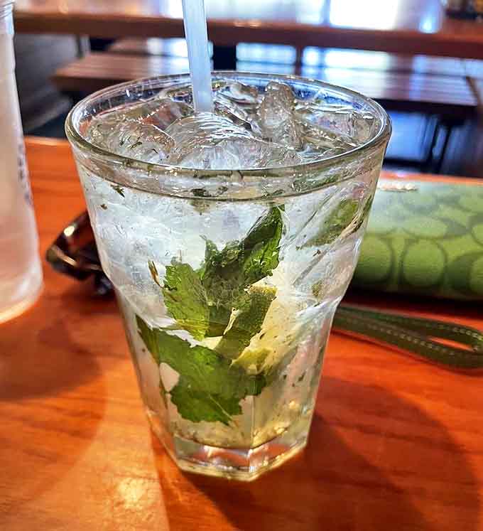Florida in a glass &ndash; fresh mint dancing with coconut rum creates a mojito that pairs perfectly with Gulf seafood and ocean breezes.