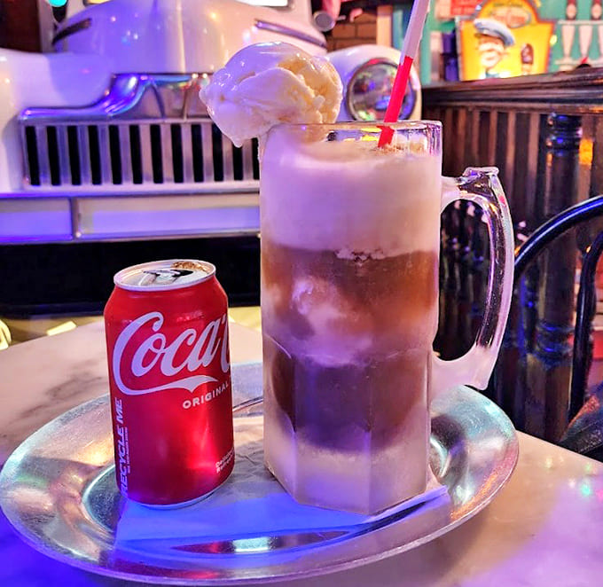 The perfect Coke float achieves that magical middle layer that's neither solid nor liquid but something transcendent.