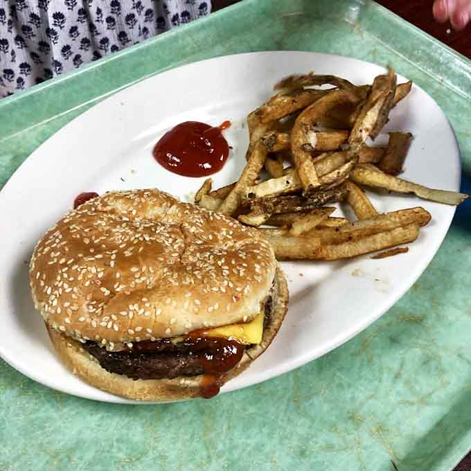 Even the kids' cheeseburger gets the quality treatment here, with a sesame seed bun and crispy fries that'll make adults jealous.
