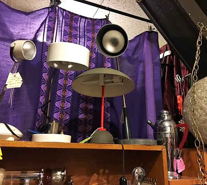 The lamp collection ranges from subtle to spectacular, each one ready to illuminate your life with vintage charm and perfect ambient lighting.