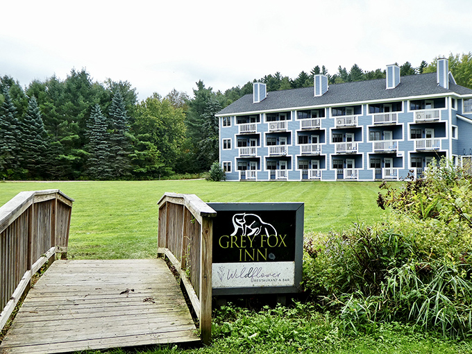 The Grey Fox Inn offers that perfect blend of comfort and character that makes leaving at checkout time nearly impossible.