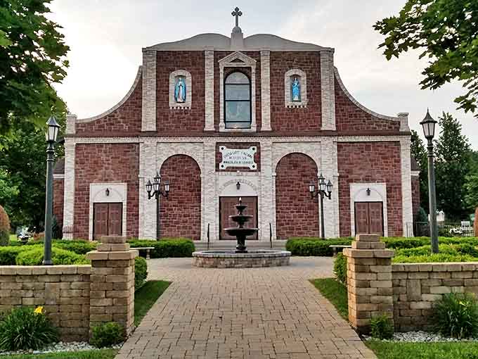 Immaculate Conception Church stands as architectural proof that beauty and faith can create something truly special in unexpected places.