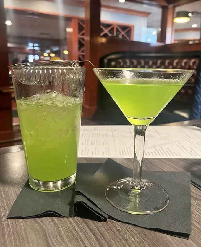 The cocktails here are crafted with care, colorful and creative enough to make happy hour truly happy.