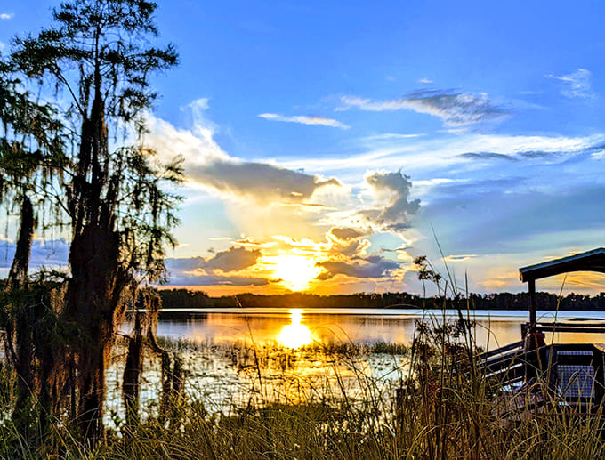 Florida sunsets &ndash; where the sky puts on a light show that makes fireworks look like amateur hour. Nature's grand finale daily!
