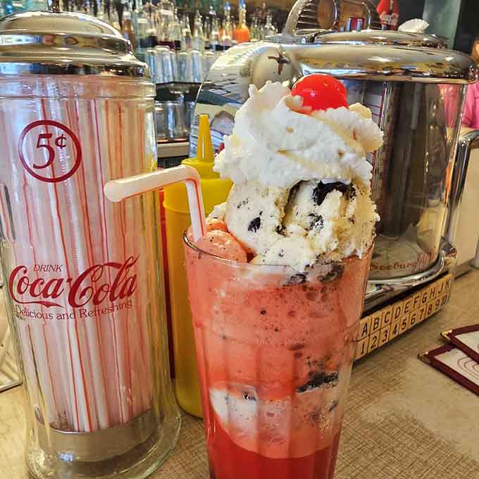 Milkshakes so thick they require determination and upper body strength, which is exactly how shakes should be made.