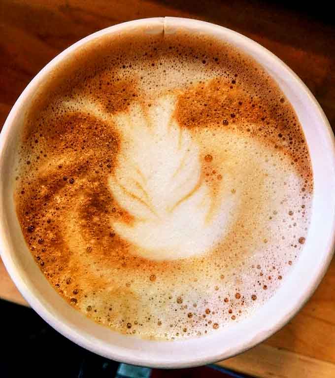 This maple vanilla latte doesn't just wake you up &ndash; it gives you a reason to face the day with a smile.