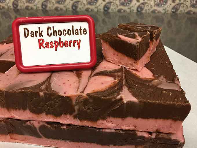 Dark chocolate meets raspberry in this flavor combination that's been done before but never quite this perfectly balanced and delicious.