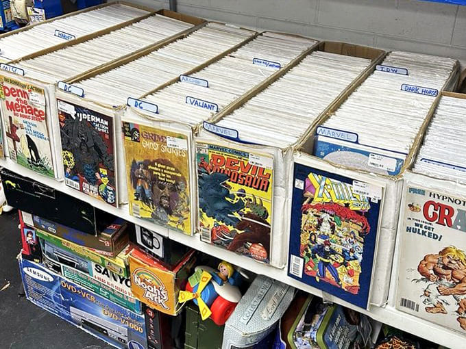 Comics: Superhero stories preserved in time &ndash; these colorful chronicles of good versus evil span generations of comic book enthusiasts.