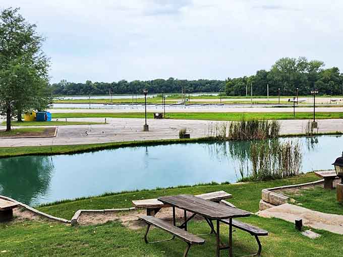 Simple pleasures: where picnic tables become five-star dining when paired with these spectacular river valley views.