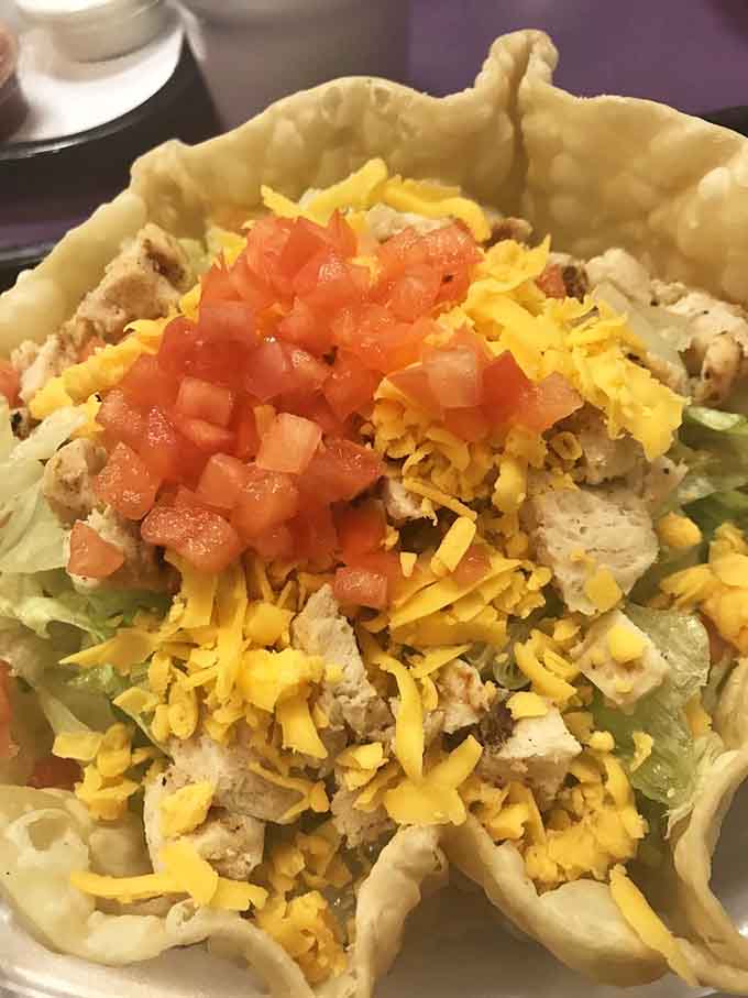 This tostada salad is what happens when Southwestern cuisine and comfort food have a delicious baby in a crispy shell.