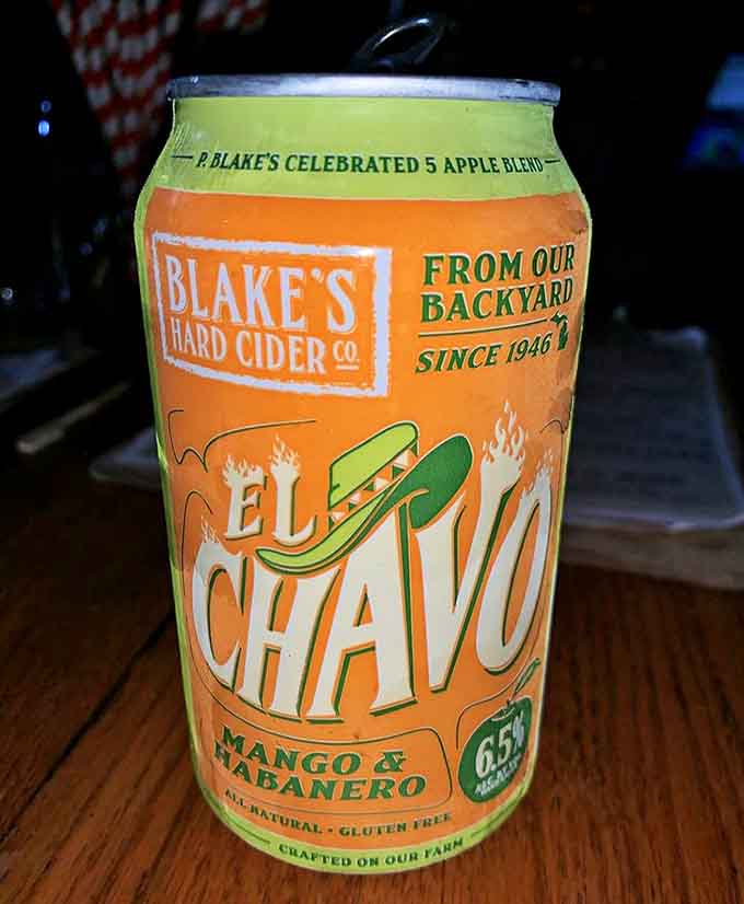 Blake's "El Chavo" hard cider offers a gluten-free option with mango and habanero notes &ndash; proof that adult beverages have evolved as much as gaming graphics.